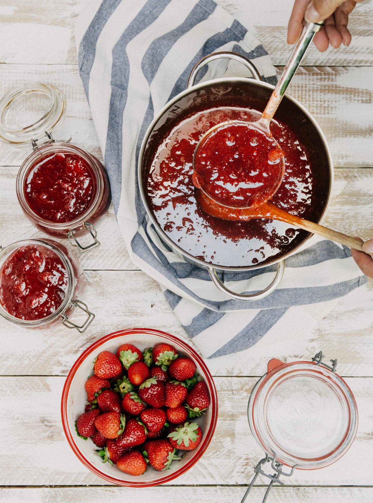 Erdbeer-Marmelade mit Stevia – Mandimu.de
